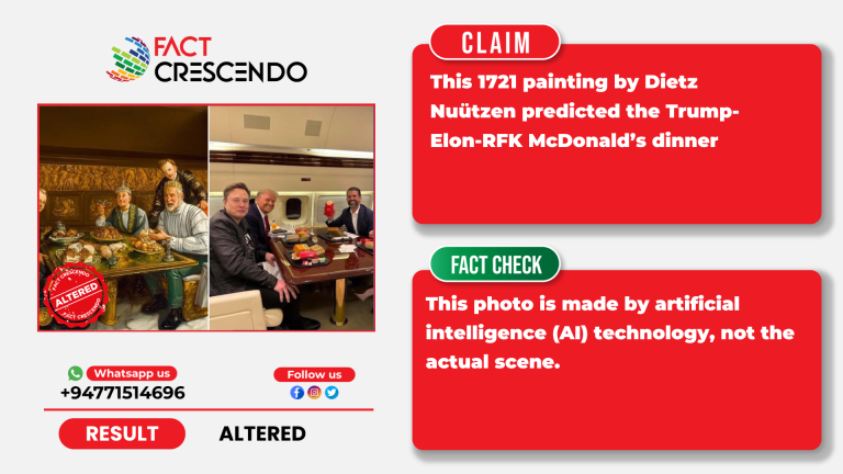 AI-Generated Image Claimed to Predict Trump’s In-Flight Dinner - Fact ...