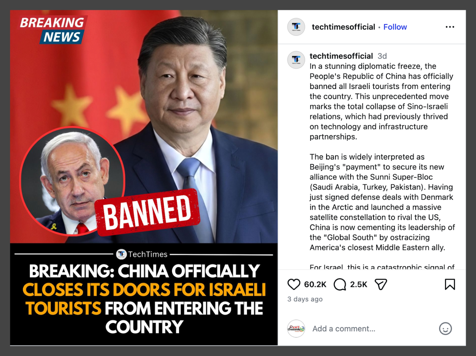 Viral Claims that China and Japan Have Banned Israeli Tourists is False ...